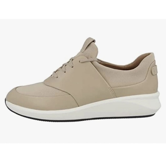 Clarks | Shoes | Clarks Un Rio Lace Up Athletic Shoesneaker Taupe ...